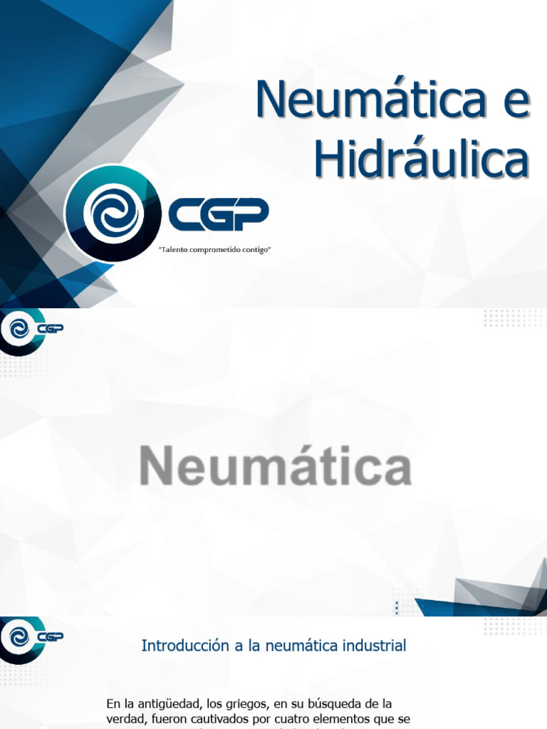 Curso Neumatica e Hidraulica | PDF | Presión | Líquidos