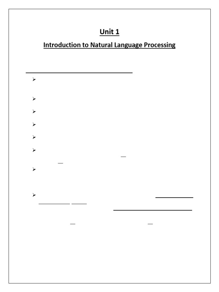 NLP Handwritten Notes | PDF | Morphology (Linguistics) | Word