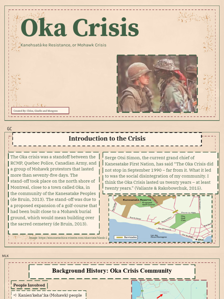 Oka Crisis: Indigenous Struggle | PDF