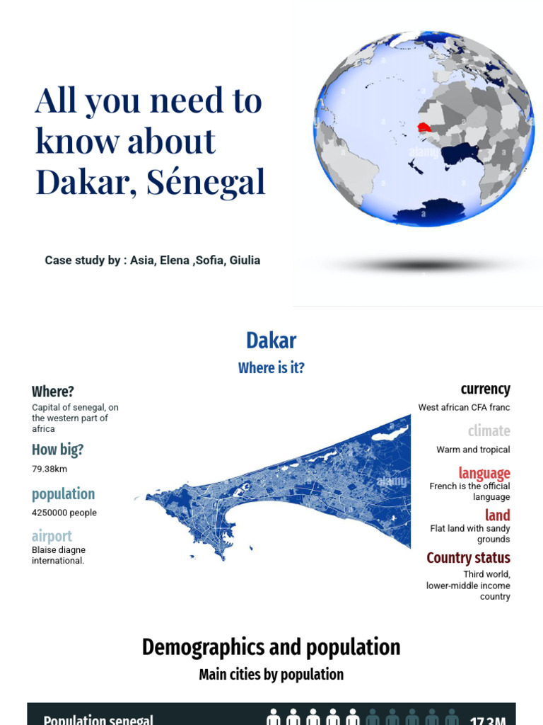 Case Study - Dakar Senegal | PDF | Poverty | Poverty & Homelessness