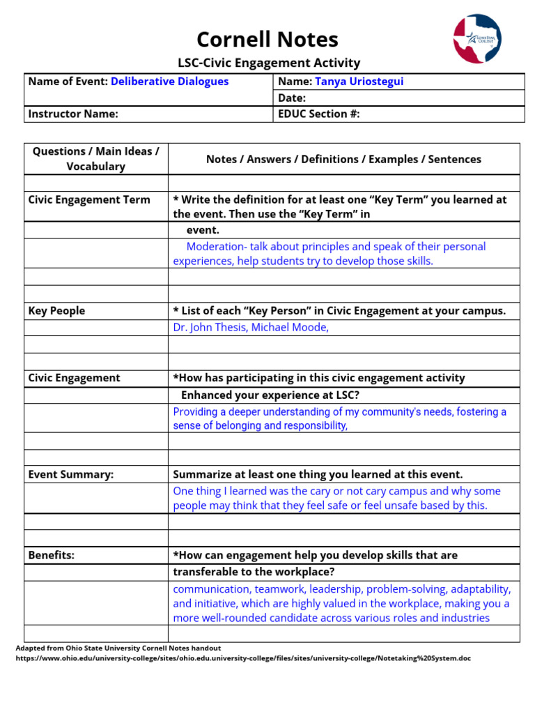 Civic Engagement Notes and Insights | PDF | Civic Engagement | Behavior ...