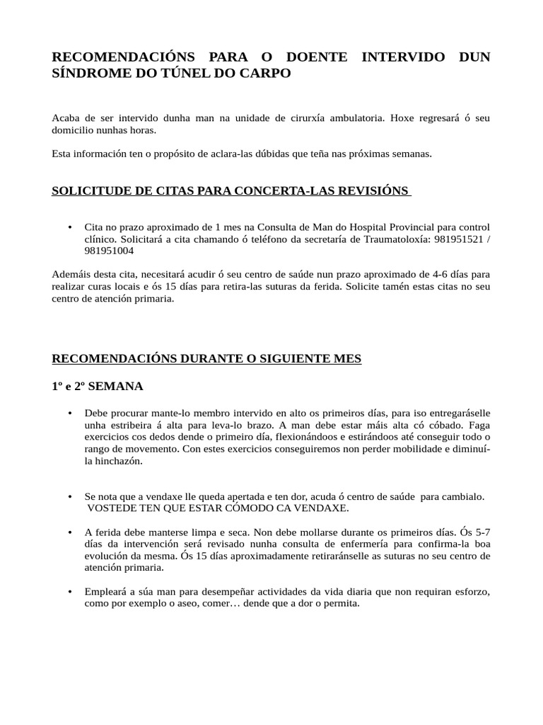 Recomendacións STC | PDF