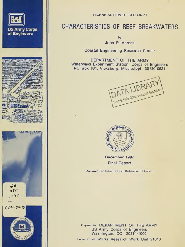 Characteristics of Breakwaters | PDF | Waves | Spectral Density