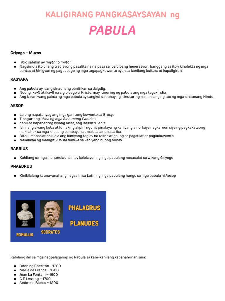 PABULA, Filipino | PDF