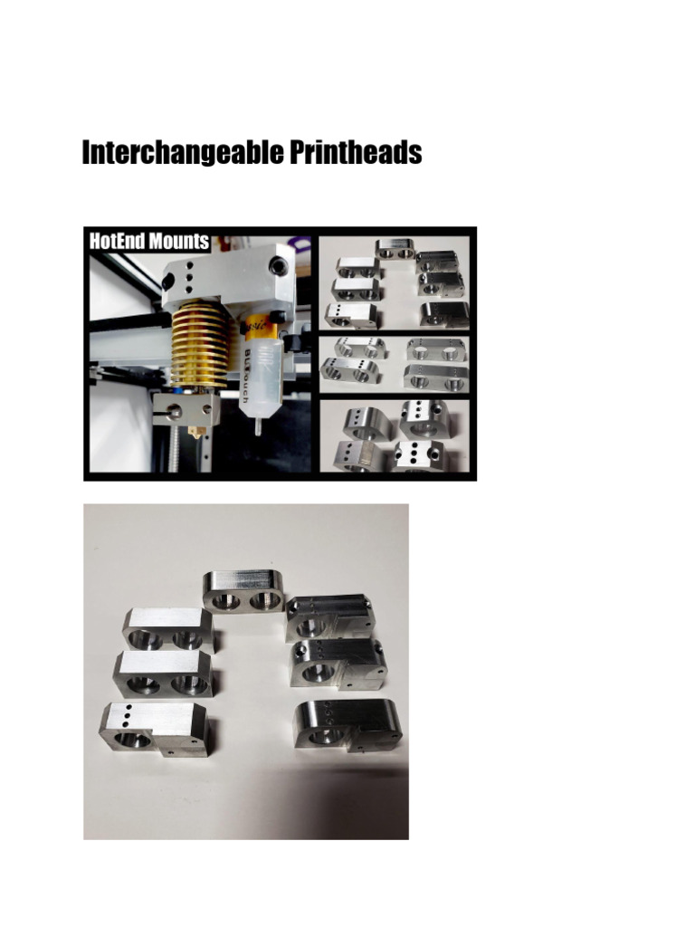 Interchangeable Printheads | PDF