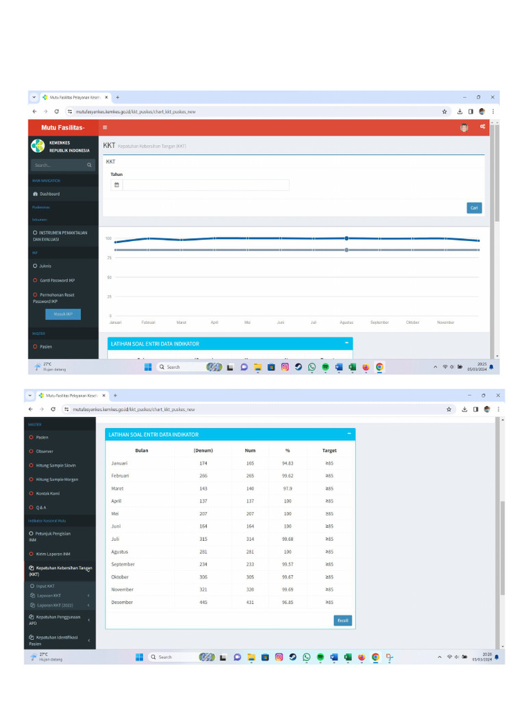 Bukti Monitoring KKT Inm 2023 | PDF