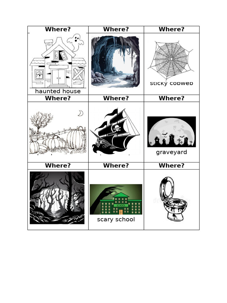 Spooky Locations for Halloween Fun | PDF