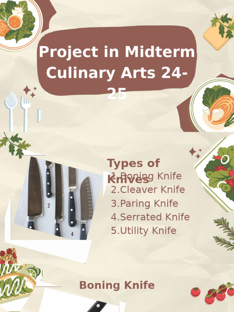 Essential Knives and Tools for Cooking | PDF | Knife | Baking