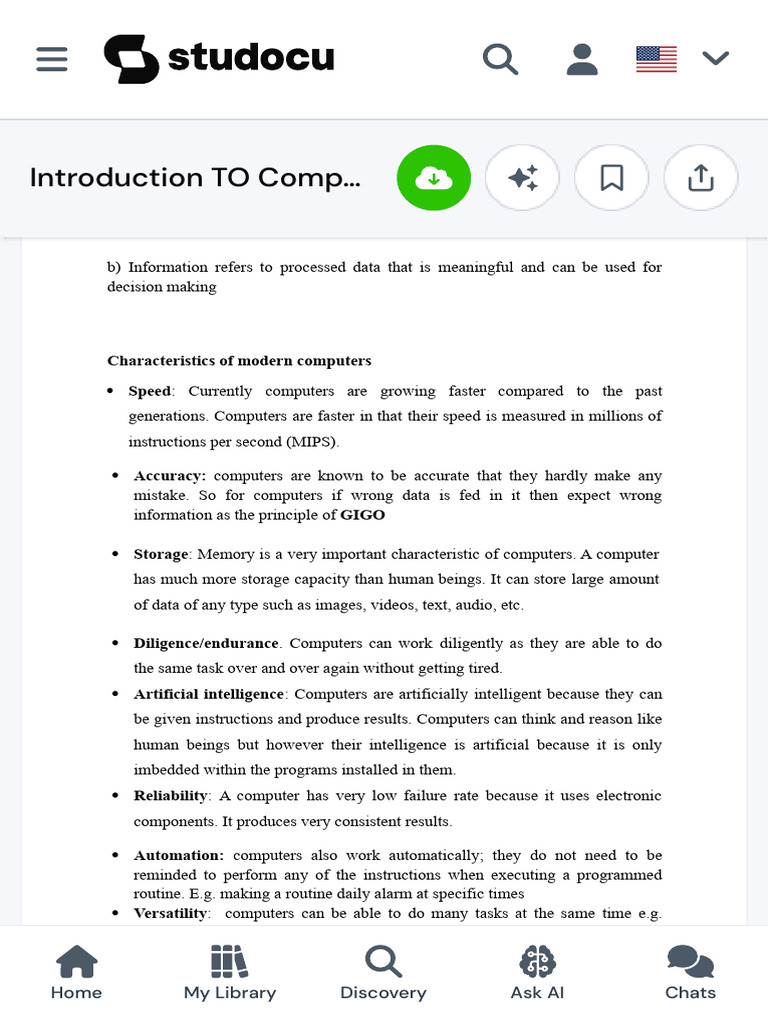 Introduction TO Computers Grade 5 - INTRODUCTION 2 | PDF