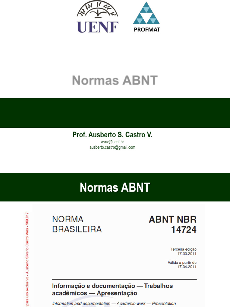 Normas ABNT | PDF | Bibliografia