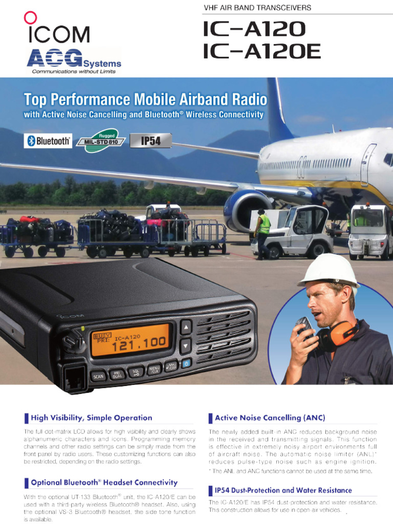 Icom A120 | PDF