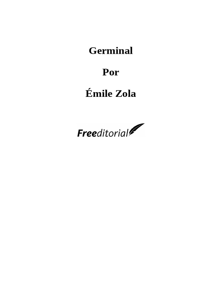 Émile Zola Germinal | PDF