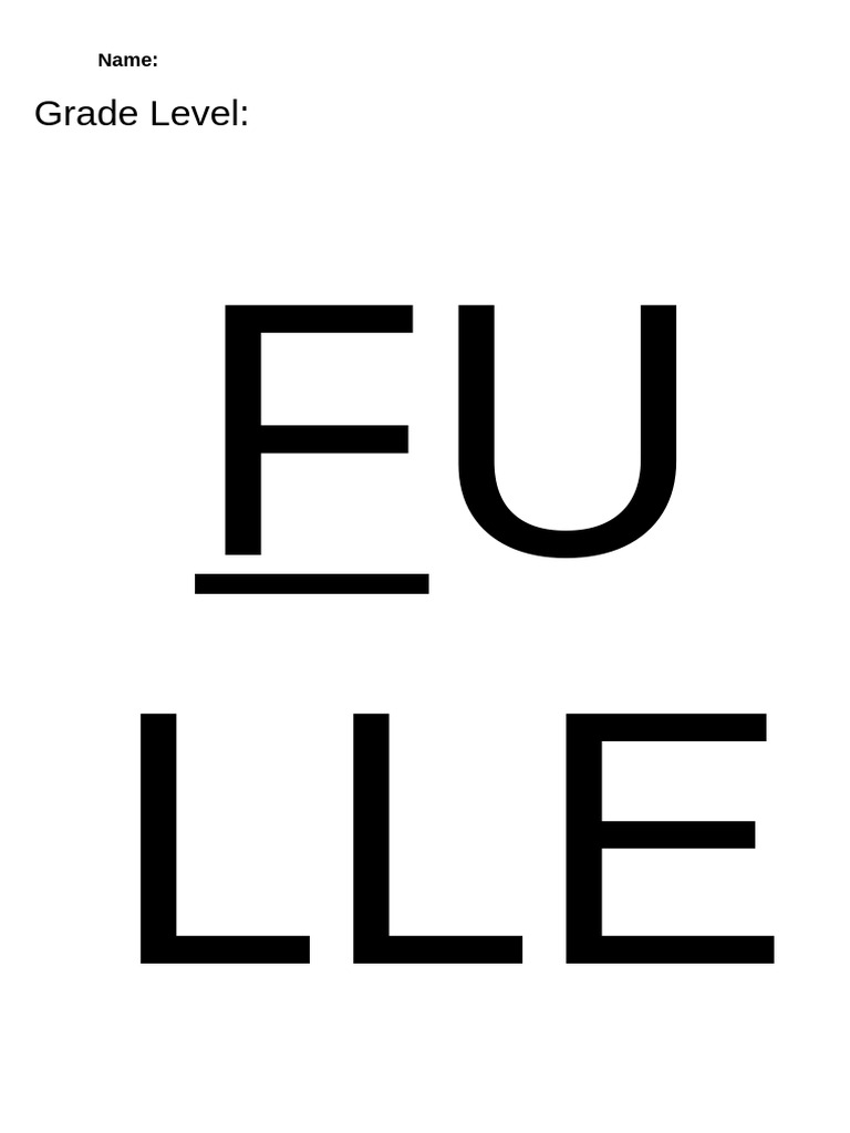 Fuller Method: Phonics & Reading Strategies | PDF