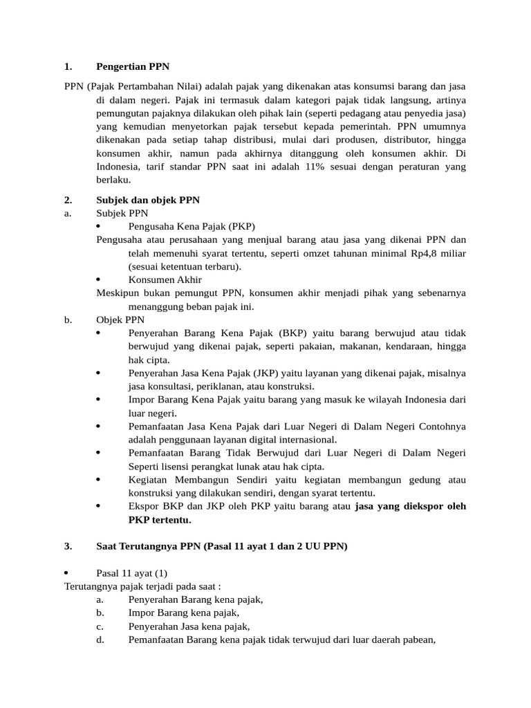 Makalah - PPN | PDF