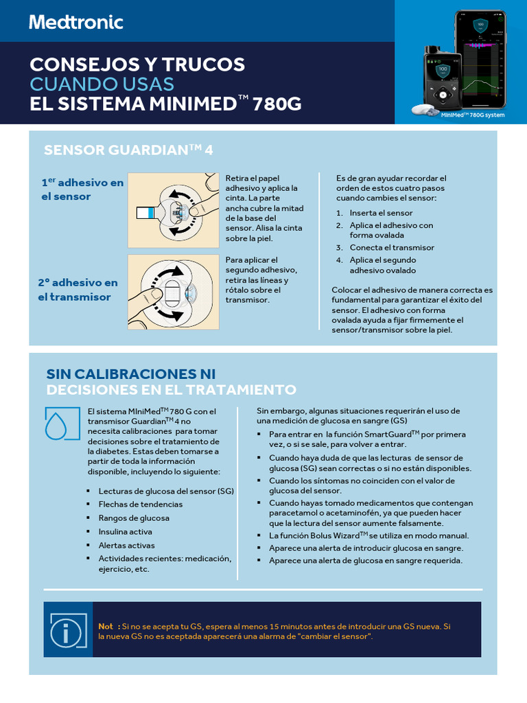 UC202103666ES_ 780G_Tips-Tricks_One-Pager_A4_V10 - español | PDF | Medicina CLINICA ...