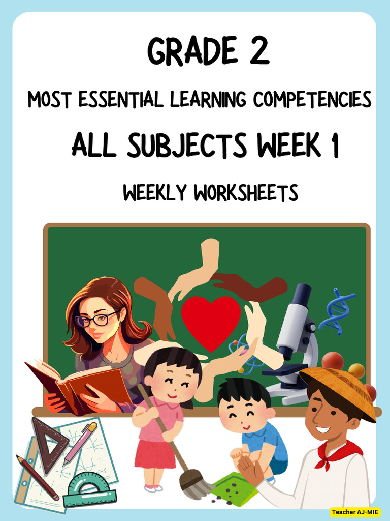 Q2 Grade2 Worksheet Week1 | PDF