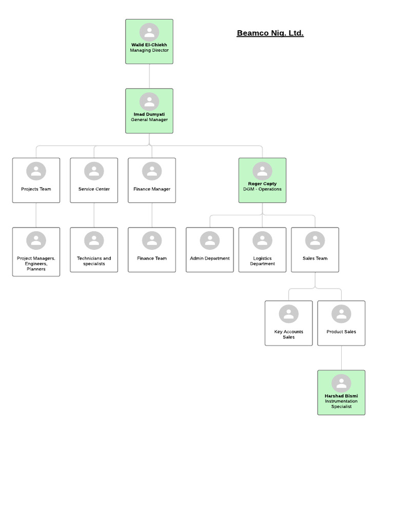 1.4 Draft org chart | PDF