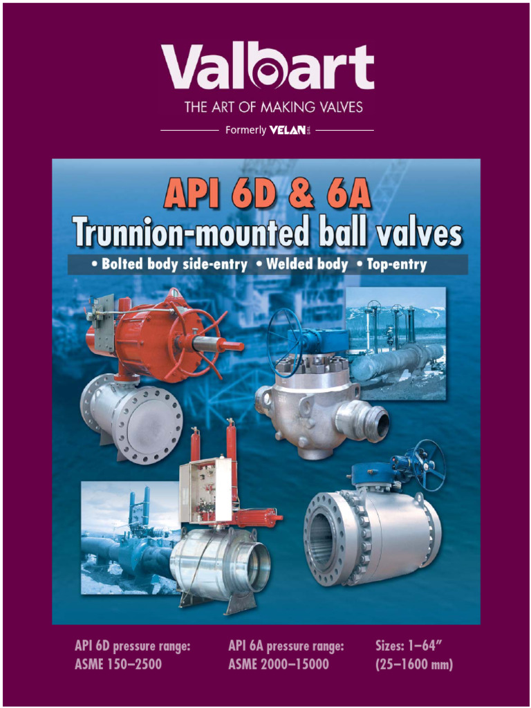 Valbart - Válulas Esfera | PDF | Valve | Cryogenics