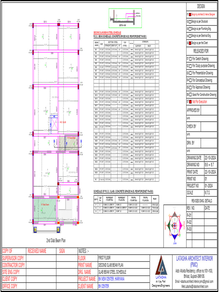 2nd Slab Beam Details | PDF | Structural Engineering | Civil Engineering