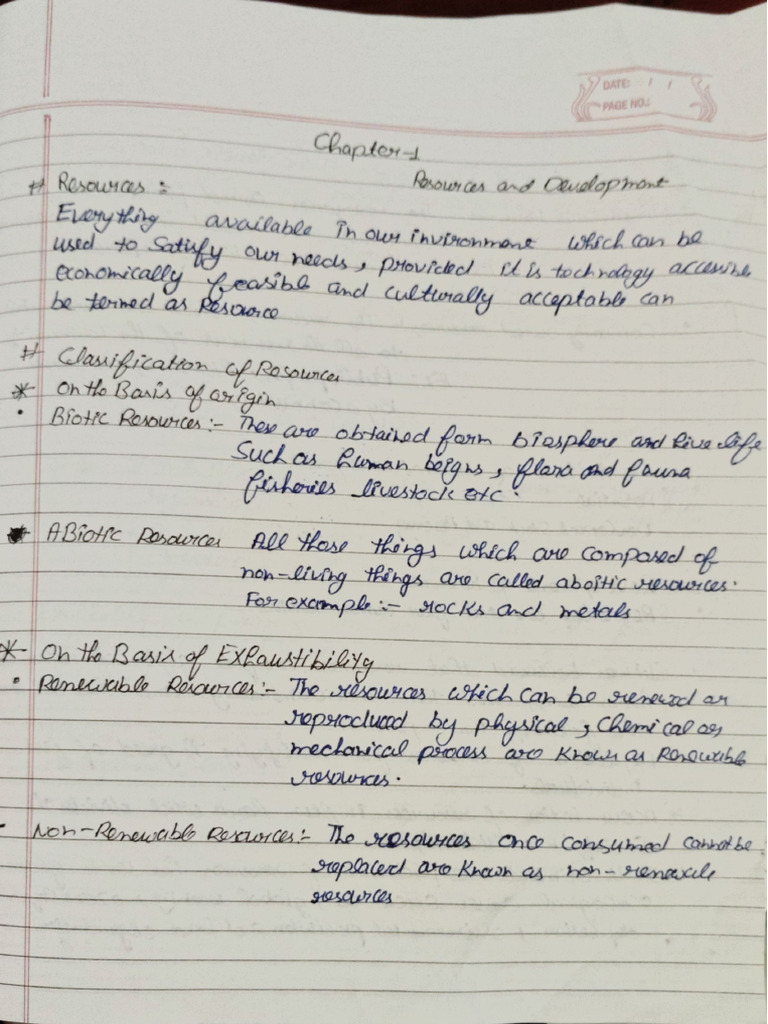 Geography Chapter 1 (Class) 10 | PDF