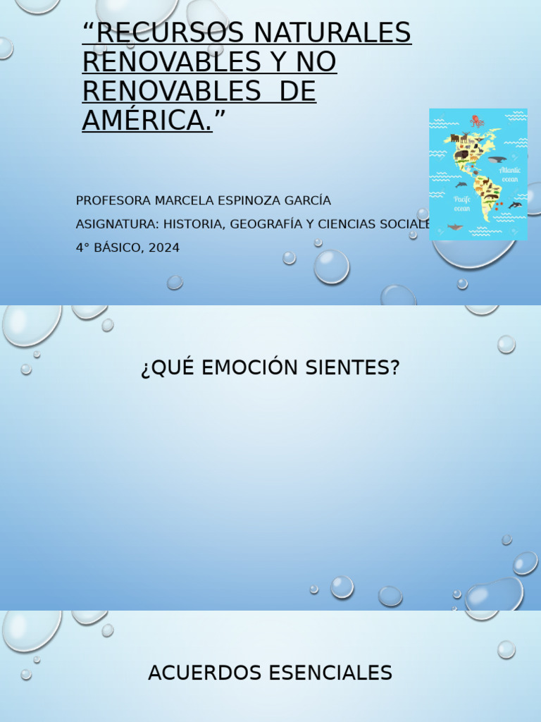 Recursos Naturales de América | PDF