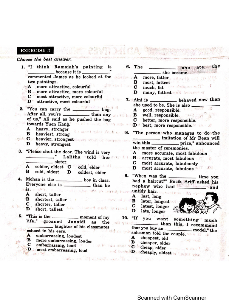 Adjectives and Adverbs | PDF