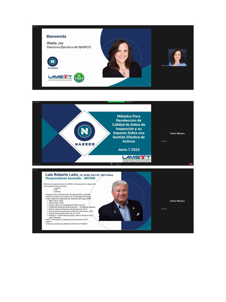 Charla de NASCCO (PACP) | PDF