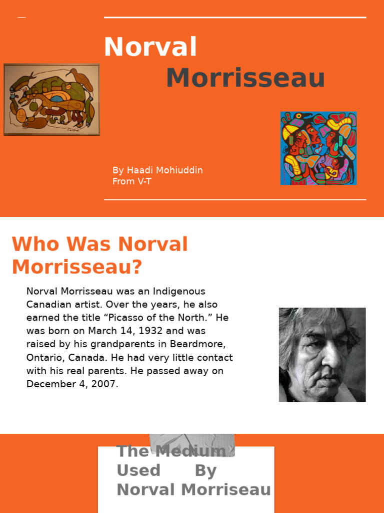 Norval Morrisseau: Indigenous Artist Overview | PDF