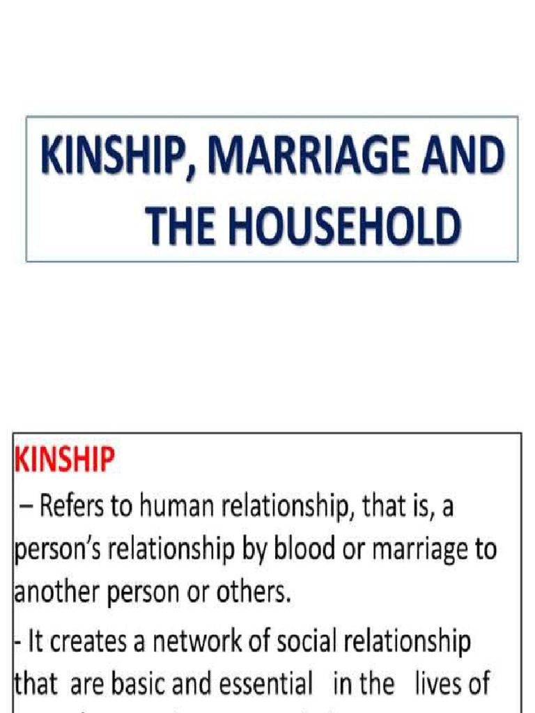 Kinship | PDF