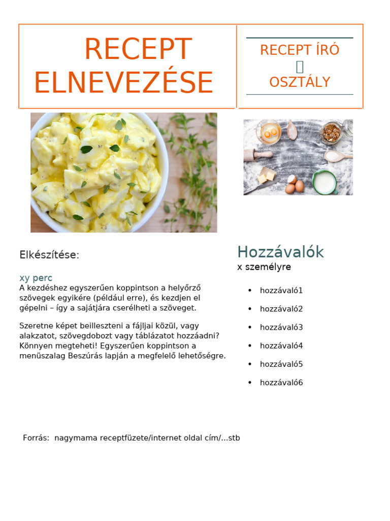 Recept Sablon | PDF