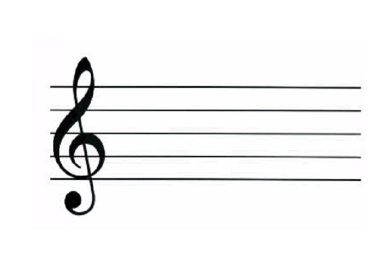 Pentagrama Aula Inicialização Musical | PDF