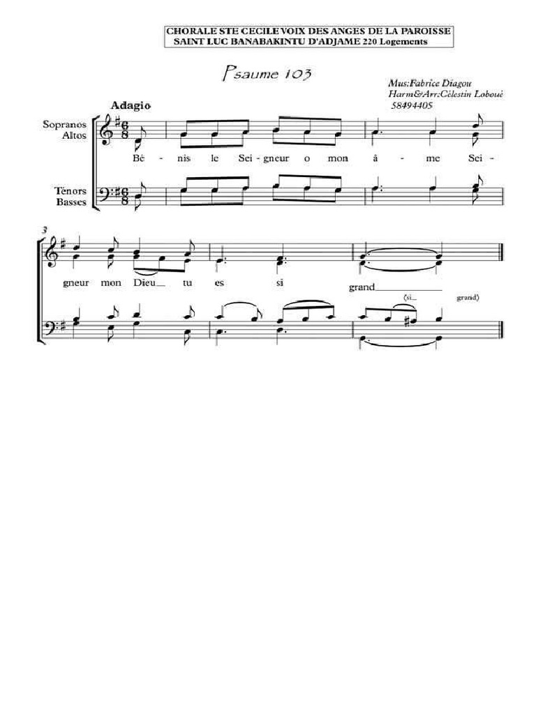 Psaume 103 | PDF
