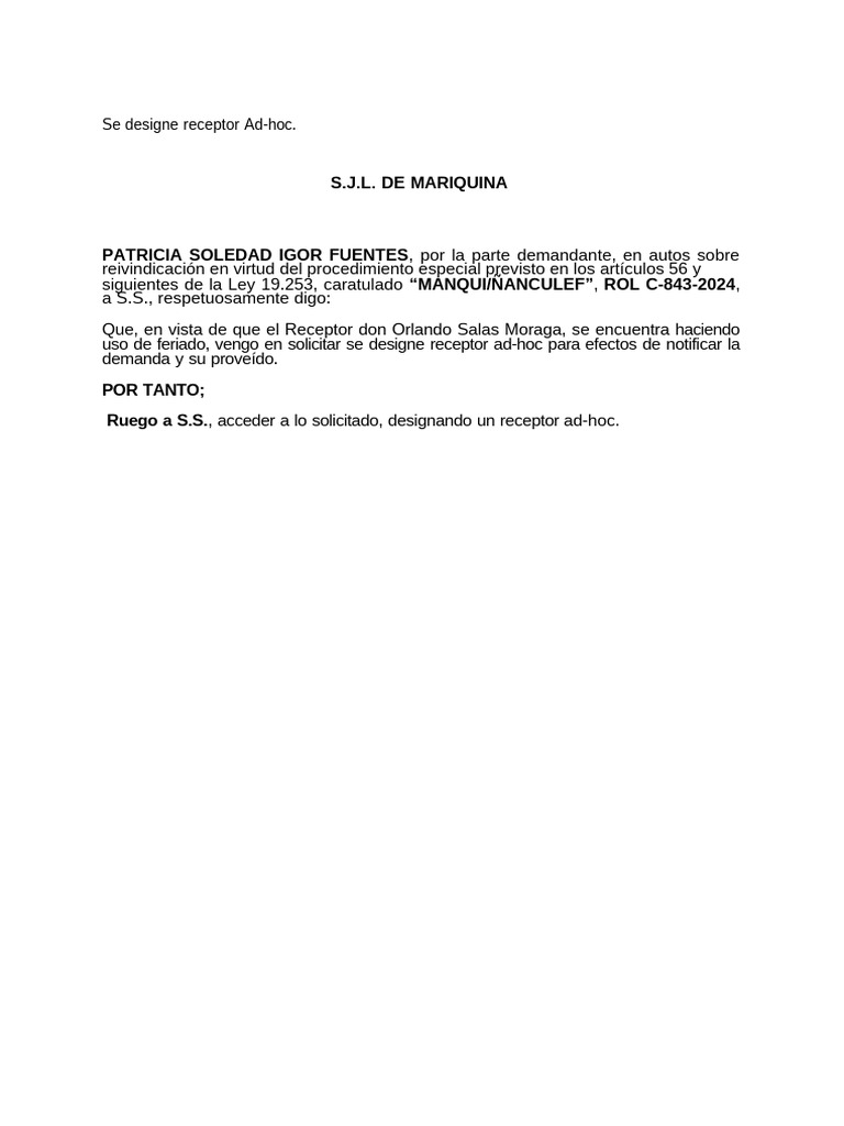 Se Designe Receptor Ad-hoc | PDF