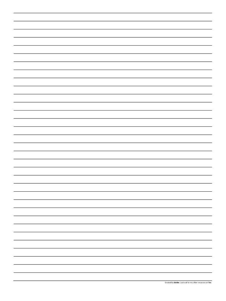 8mm Lined Paper | PDF