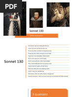 Analyzing Literary Devices in Sonnet 130 | PDF | Poetics | Stanzaic Form