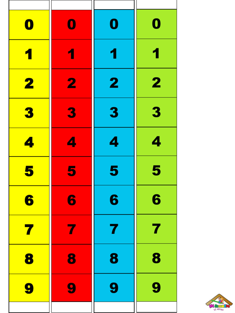 Tablero Valor Posicional-7 | PDF