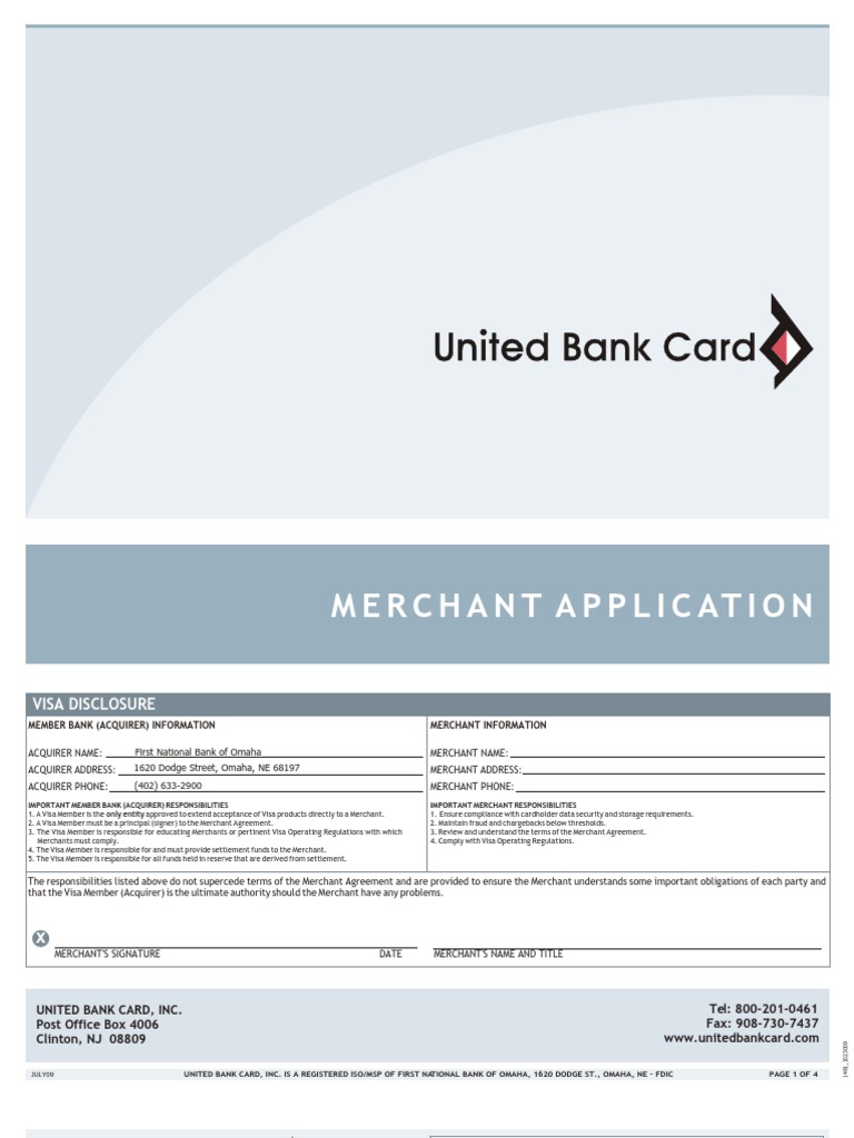 Ideposit Merchant Application | PDF | Debit Card | Visa Inc.