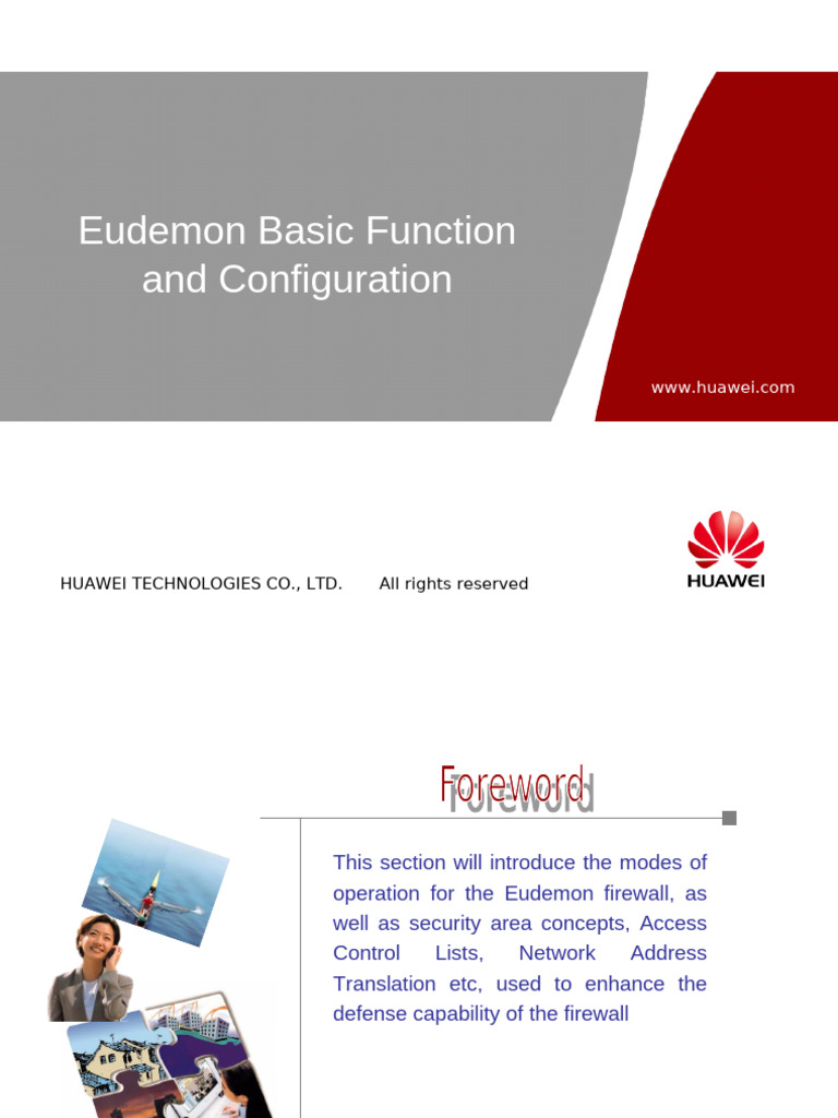 Eudemon Firewall Configuration Guide | PDF | Internet Protocols ...