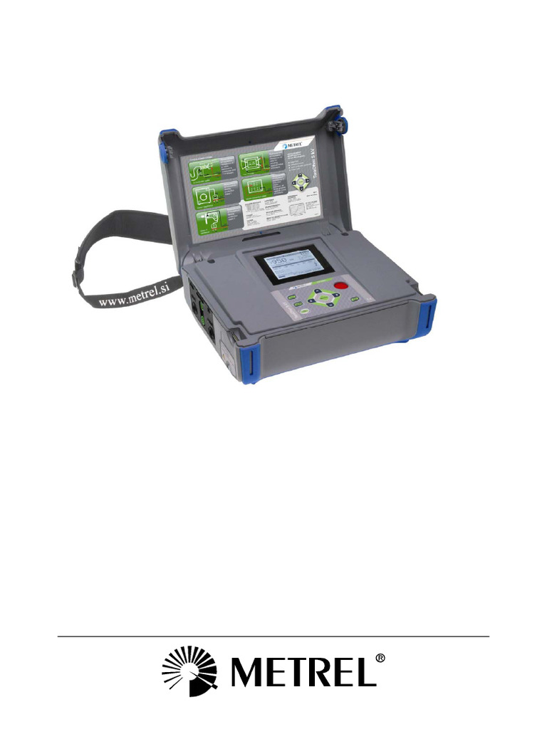 Mi 3201 Metrel 5kv Plus | PDF | Insulator (Electricity) | Dielectric