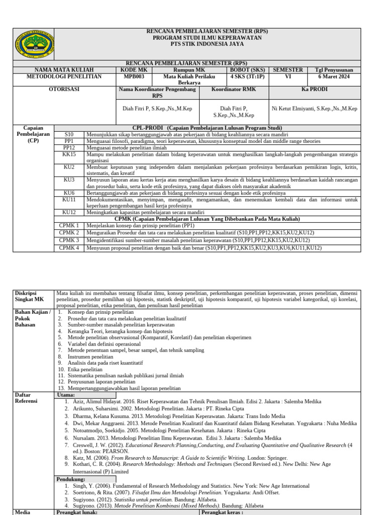 RPS Metlit 2024 | PDF