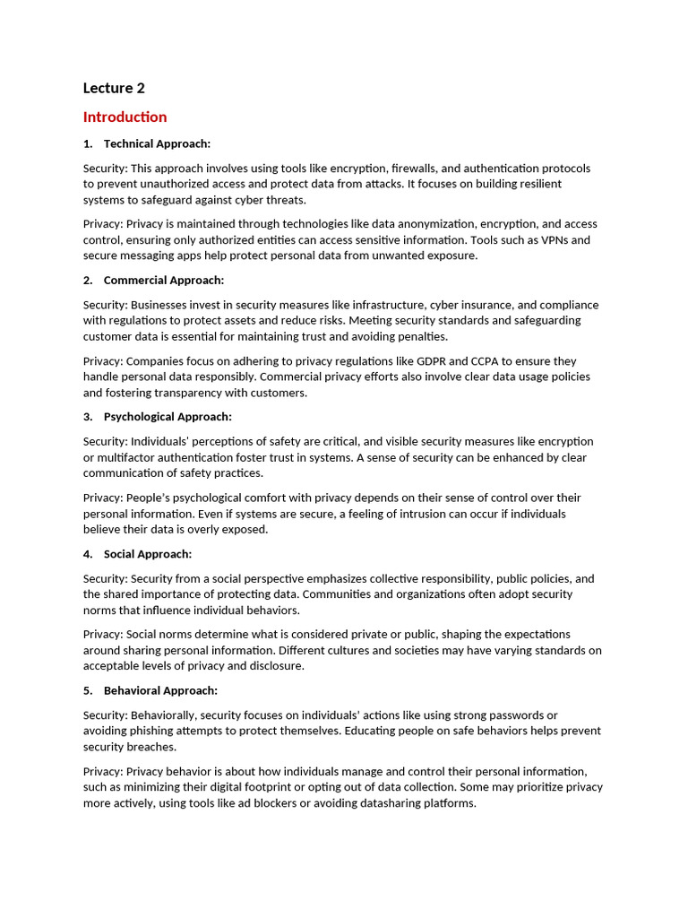 Additional Notes | PDF | Information Security | Computer Security