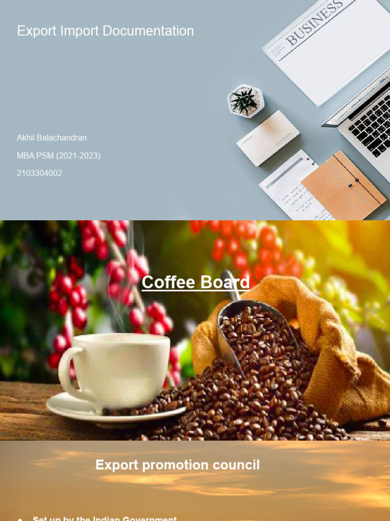 Export Import Documentation | PDF