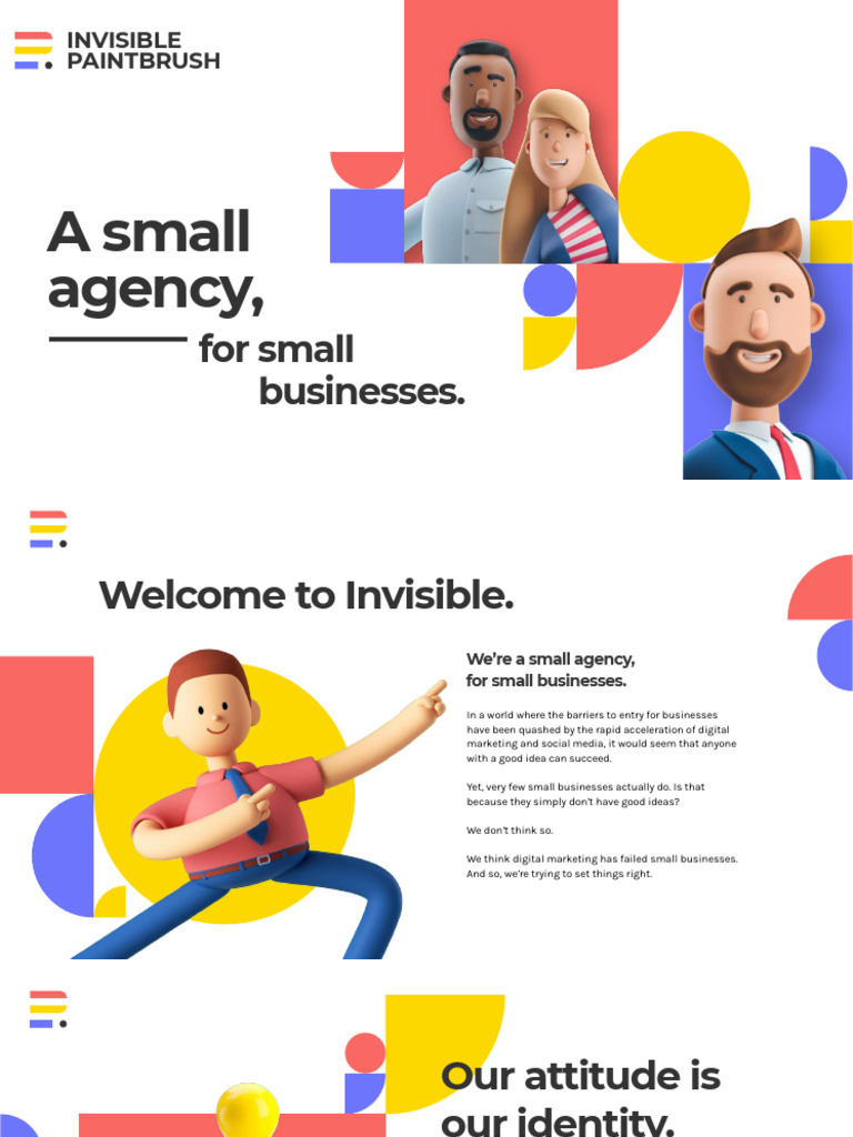 The Invisible Paintbrush - Intro & Creds - December 2022 | PDF | Brand | Social Media