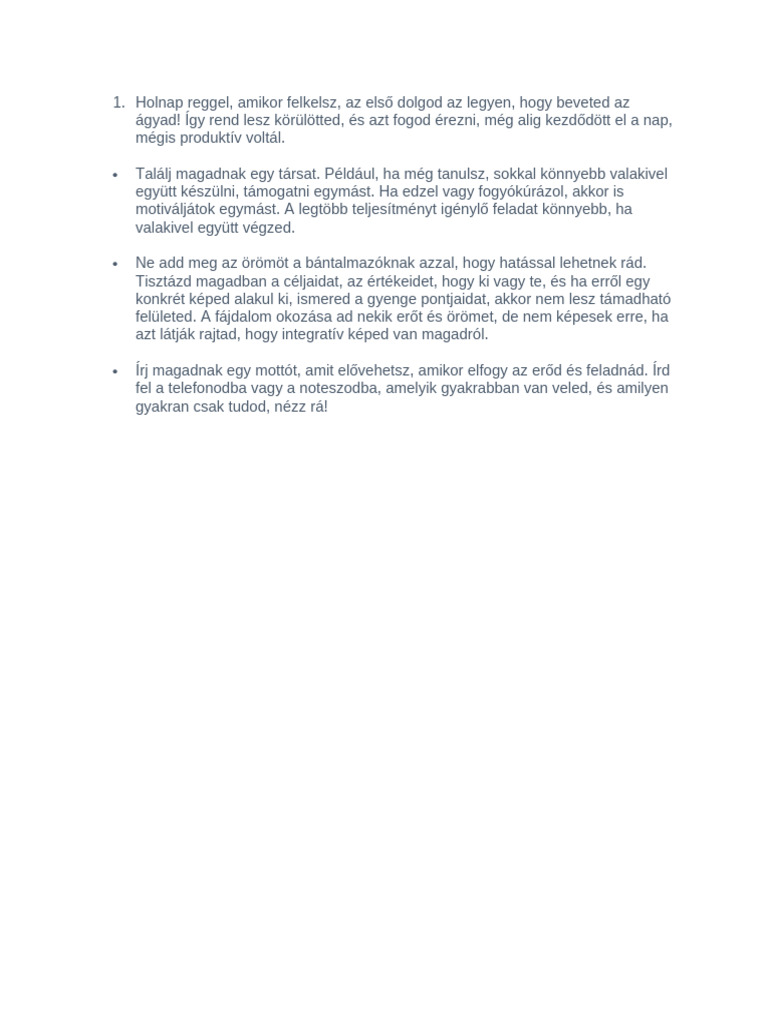 William McRaven – Vesd Be Az Ágyad | PDF