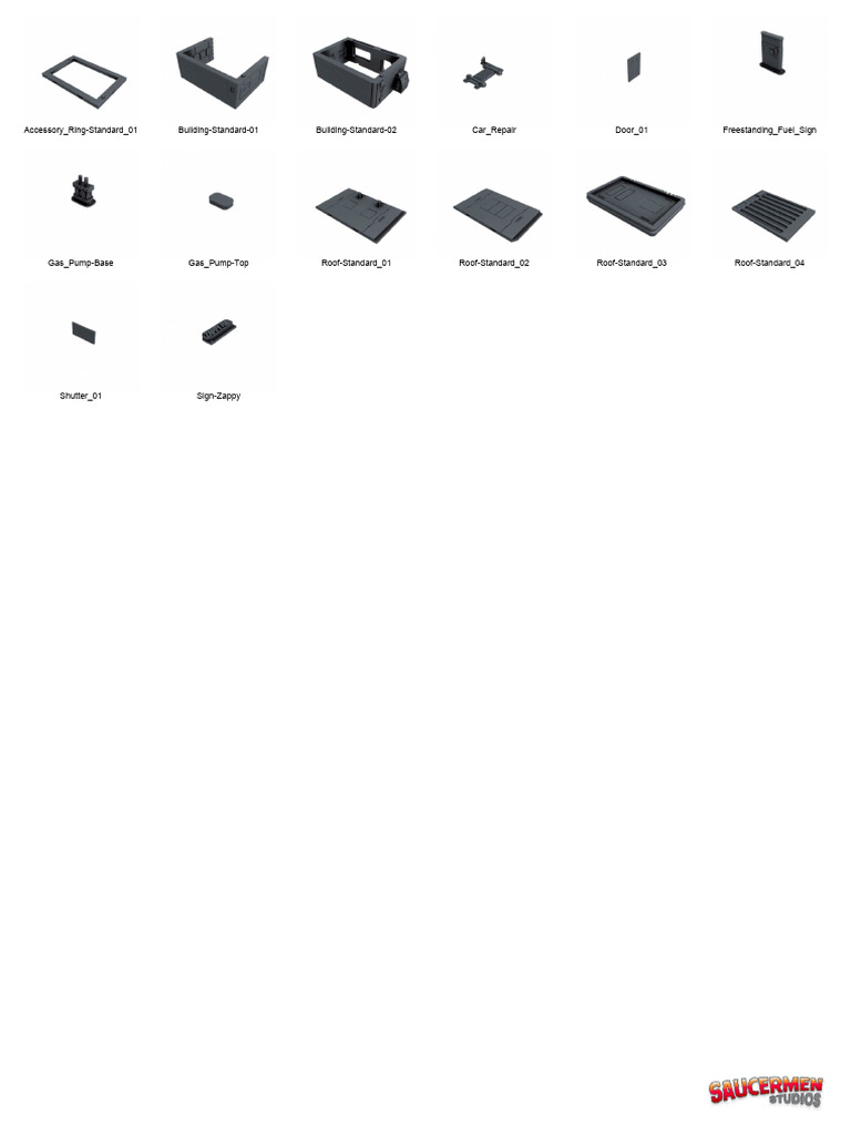FLC3-Fuel Station-Parts List | PDF