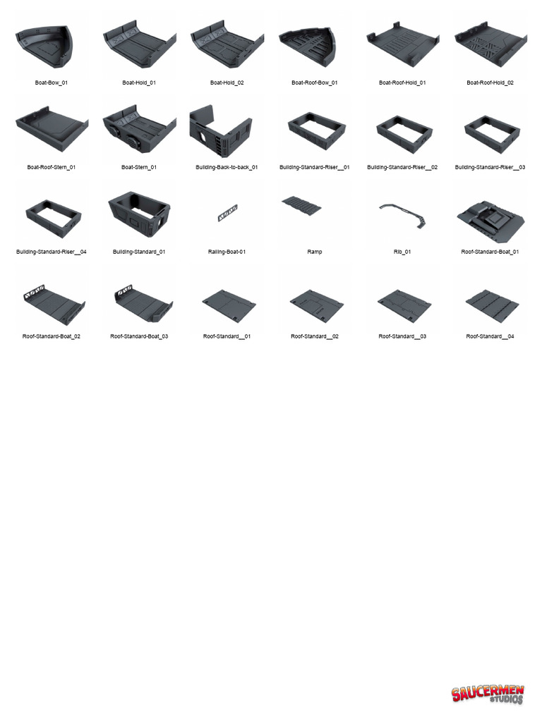 FLC3-Cargo Ship Docks-Parts List | PDF