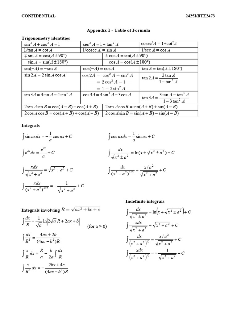 Formula | PDF | Flux | Multivariable Calculus