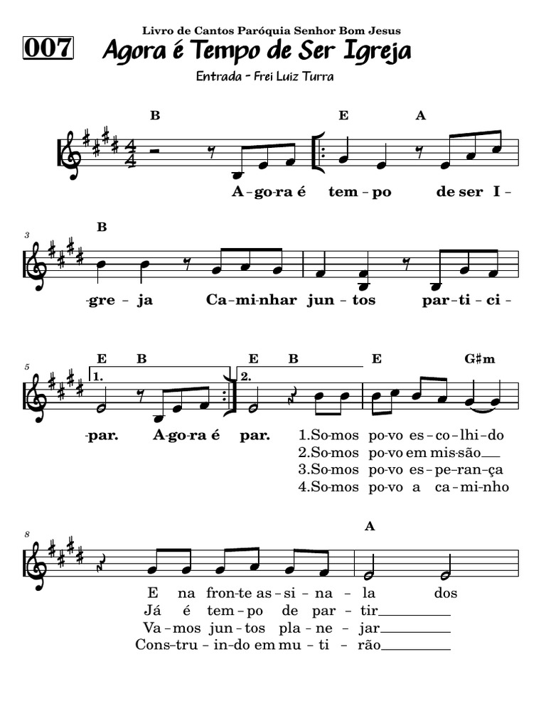 Agora é Tempo de Ser Igreja | PDF | Teologia sistemática | Crença e ...