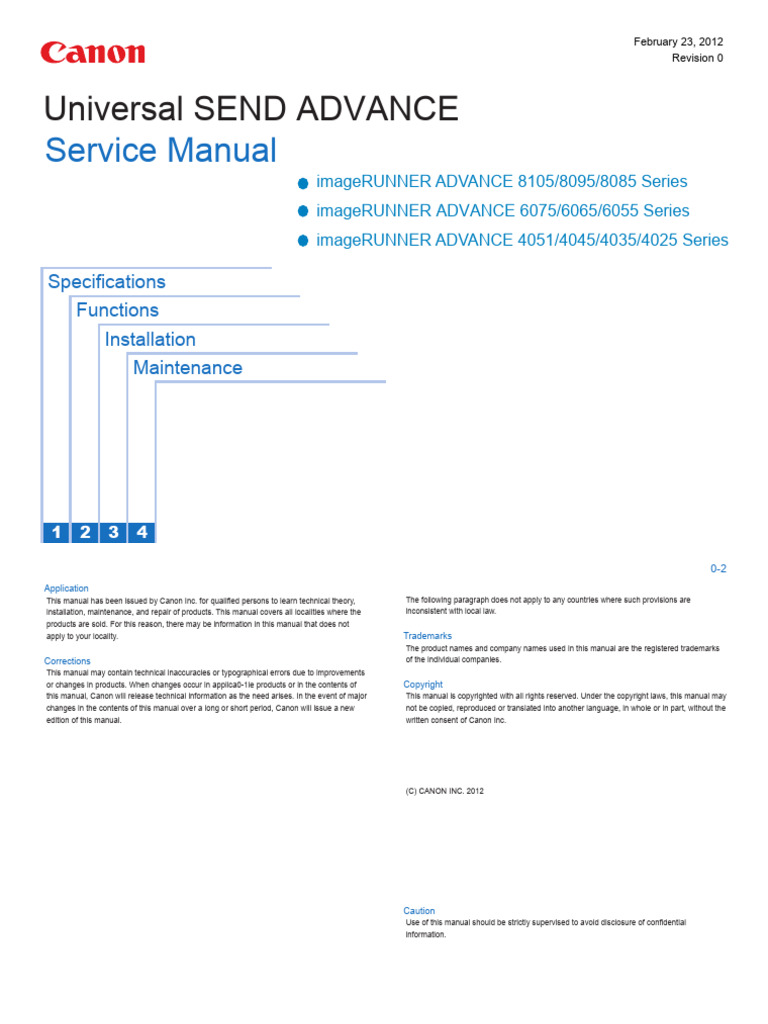 Universal Send ADVANCE SM Rev0 022312 | PDF | Computing | Internet