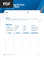 Budgeting: Identifying Expense Types | PDF
